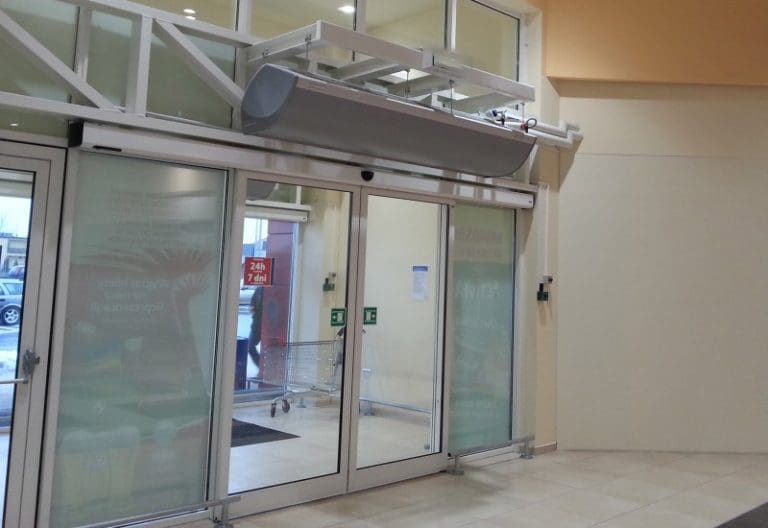 Commercial over door heaters or overhead heaters - Best Options