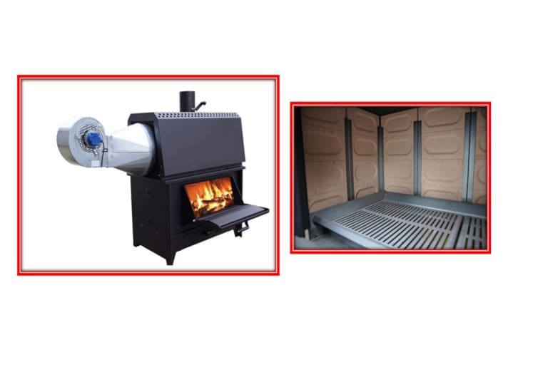 Workshop Heater Wood Burner & Solid Fuel - Workshop log burner ...