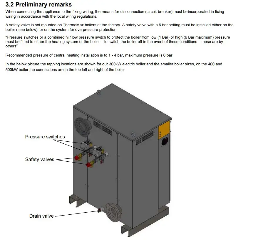 Industrial Electric Boilers- 30kW to 5MW • 30kW to 5,000 kW hot water heating boiler range ...
